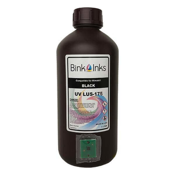 1 Liter Black Compatible UV Cure Ink for Mimaki LUS-175