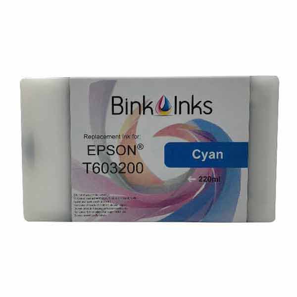 Bink Inks® Replacement Cartridge for EPSON T603 UltraChrome HDR 220 mL